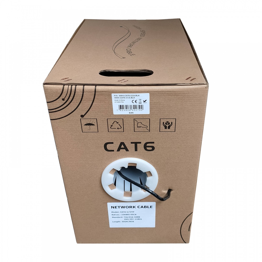 305M RJ45 Cat 5e UTP Network Ethernet Patch Cable Pull box - DigiDirect